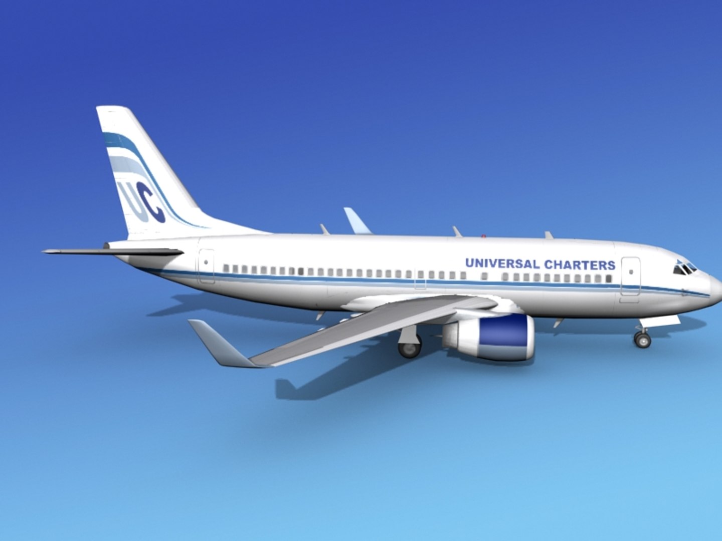 Boeing 737-700 737 737-700er 3d Model