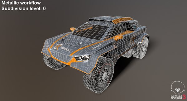 E-blast 1 rally-raid electric model - TurboSquid 1693034