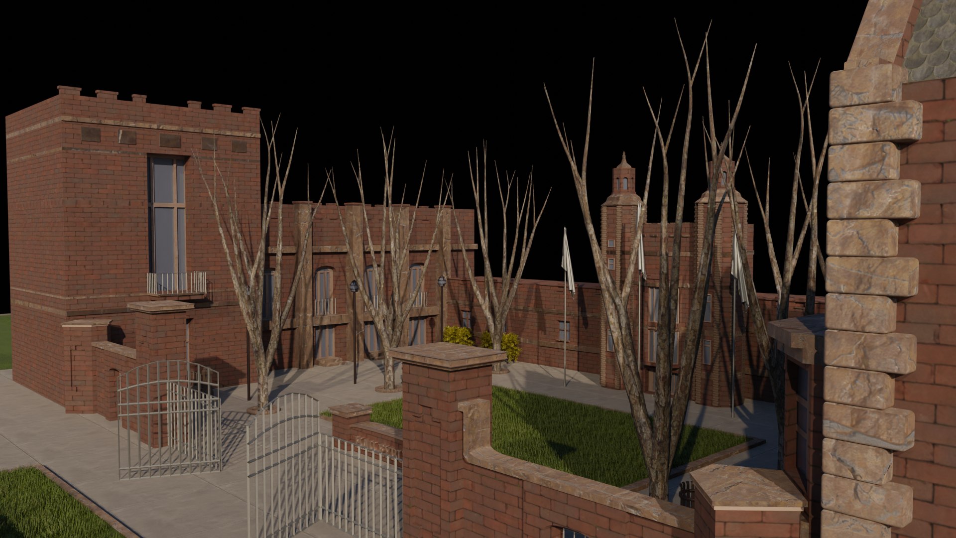 High School Model - TurboSquid 1938096