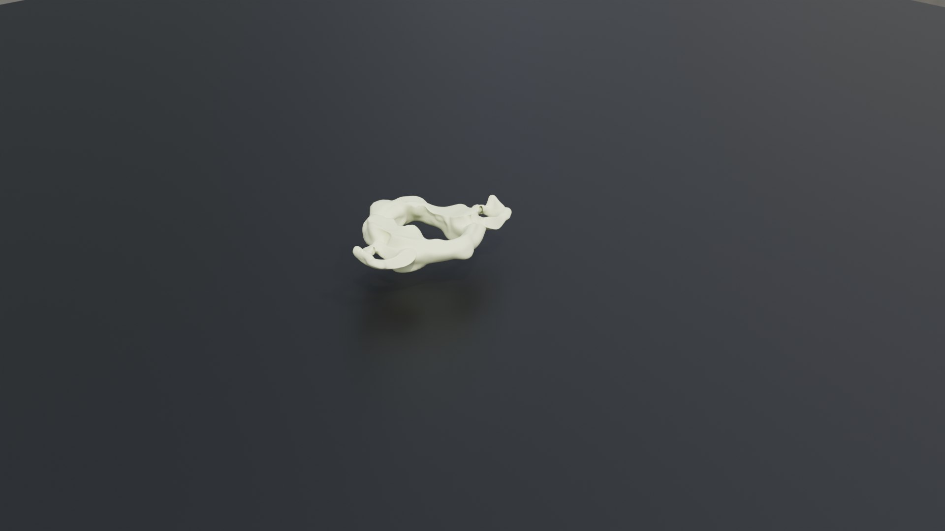 3D Atlas First Cervical Vertebra Model - TurboSquid 2325291