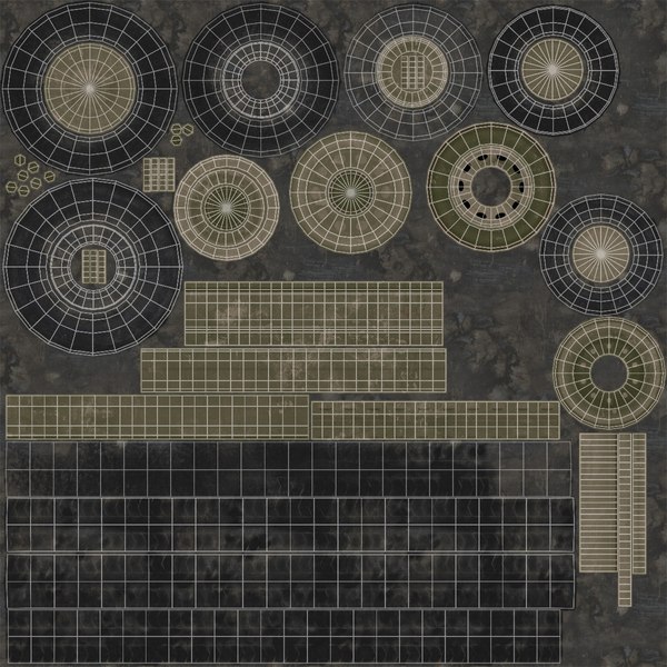 Low-poly daf tropco transporter model - TurboSquid 1304857