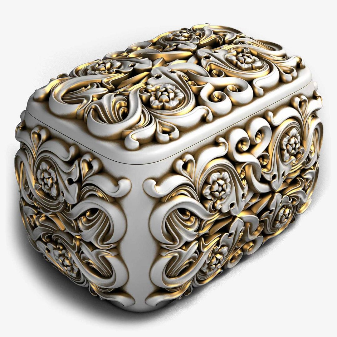 casket 3d model