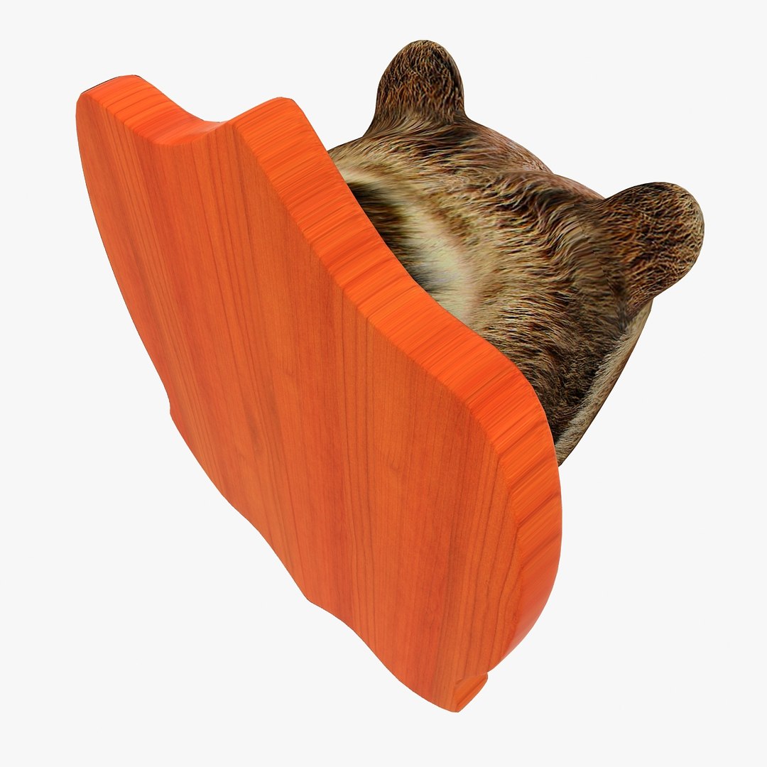 3d Model Trophy Animal Heads