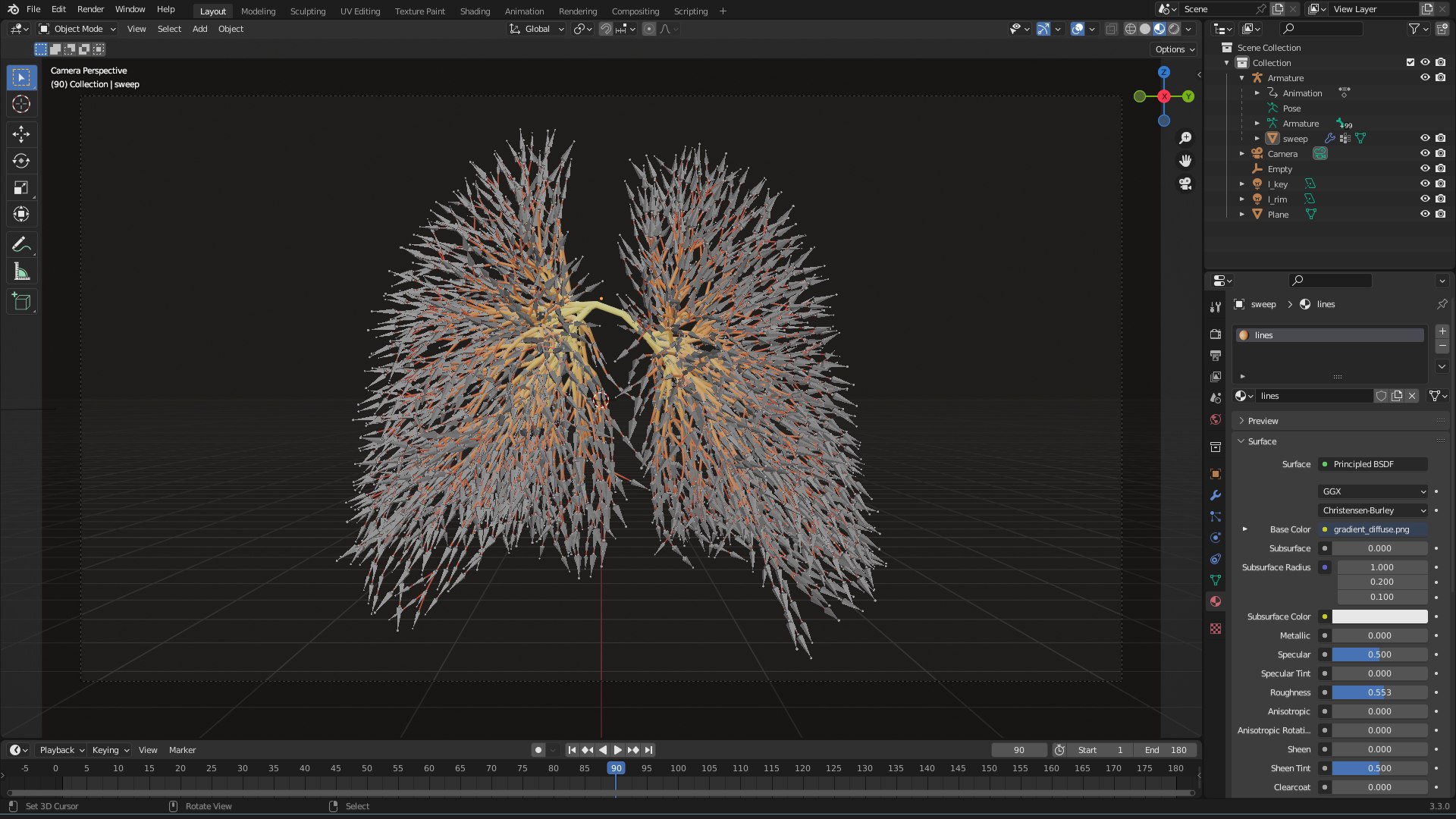 Human Lungs Unrolling Growing Animation Model - TurboSquid 1979564