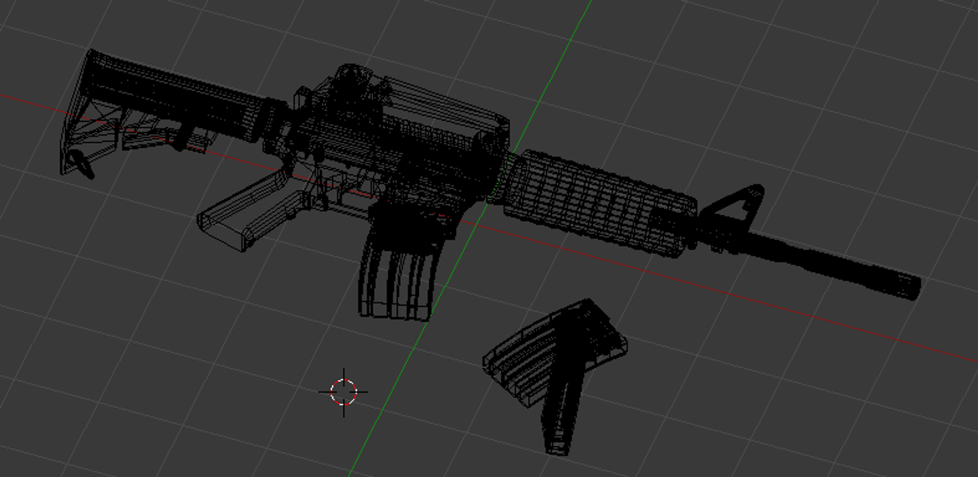 free m16 3d model