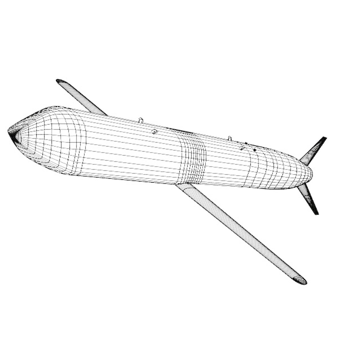 3d Russia Kh-101 Cruise