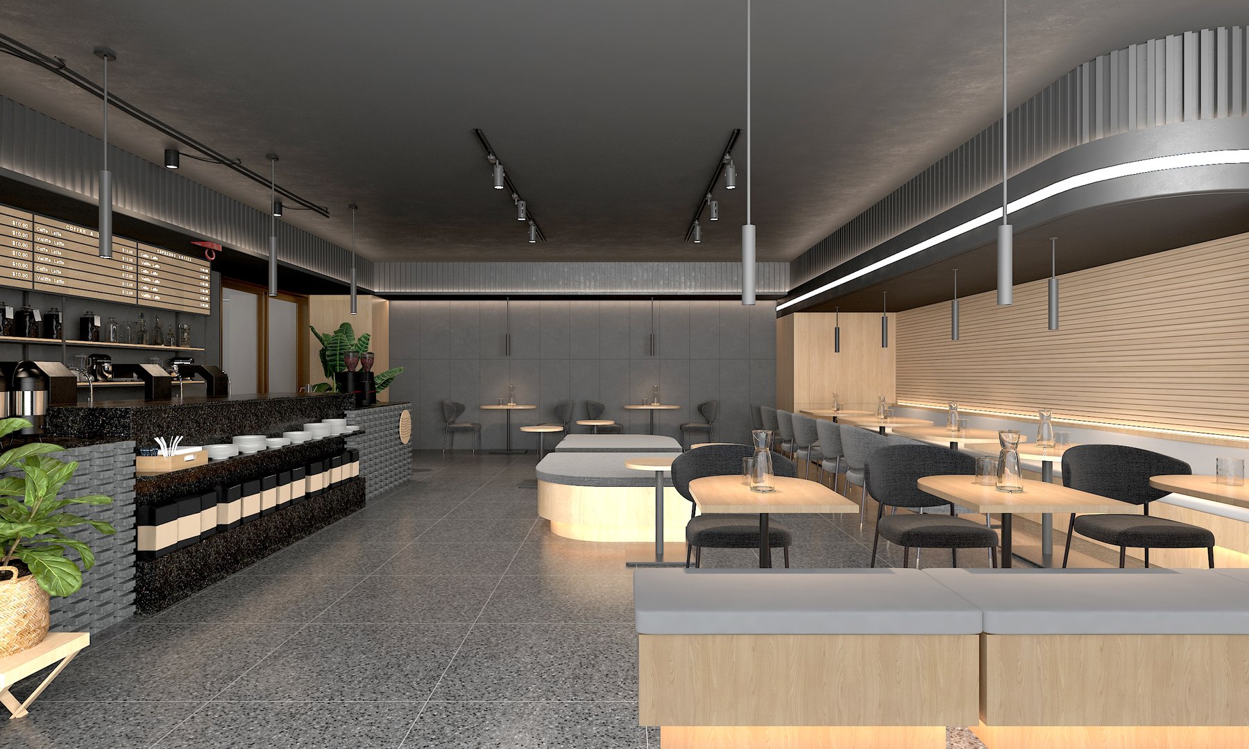 Restaurant Interior 3D - TurboSquid 2032583
