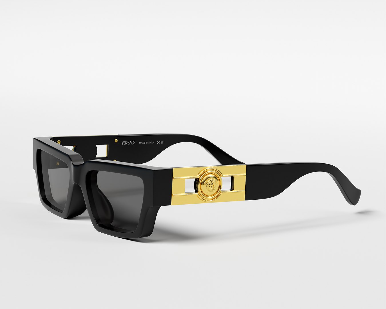 3D Model Versace Medusa Deco Sunglasses - TurboSquid 2284040