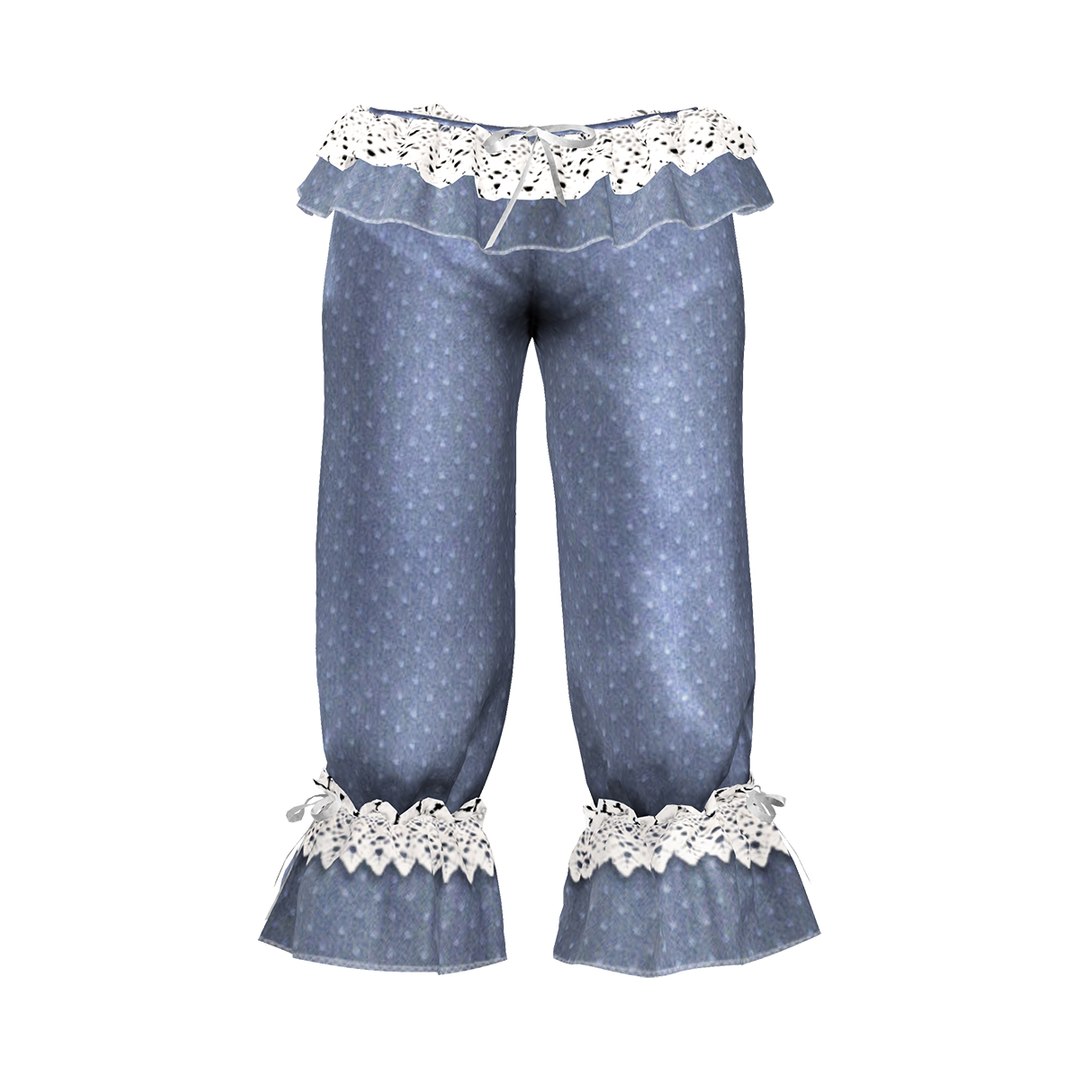 Female Bloomers 3D model - TurboSquid 1783773