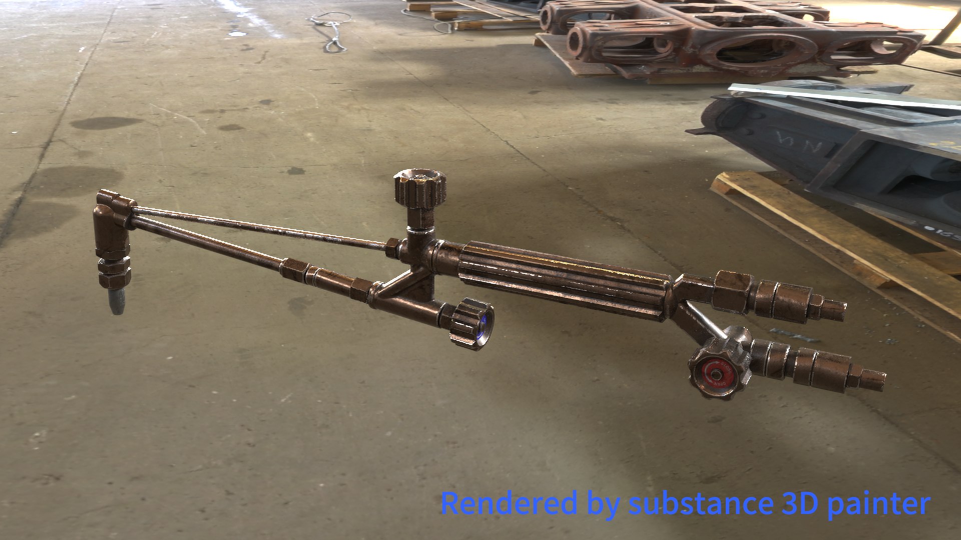 3D Cutting Torch - TurboSquid 2348881