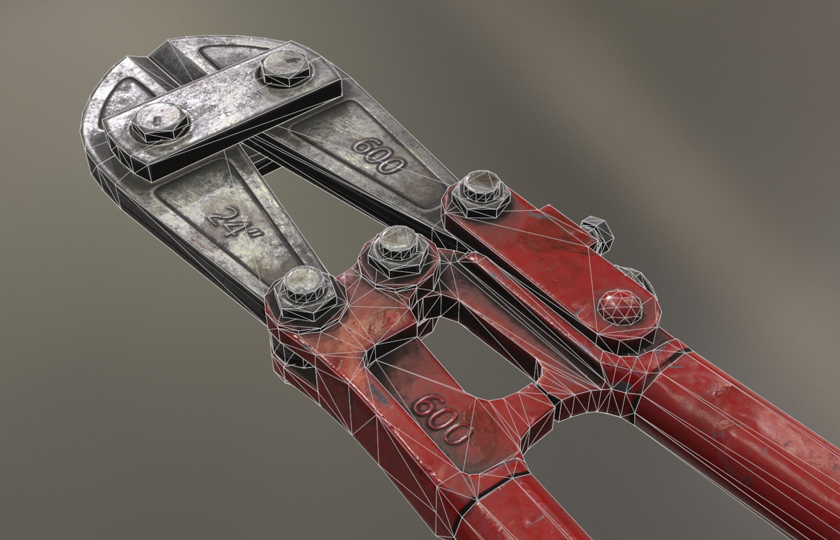 3D Bolt Cutter Model - TurboSquid 1346353