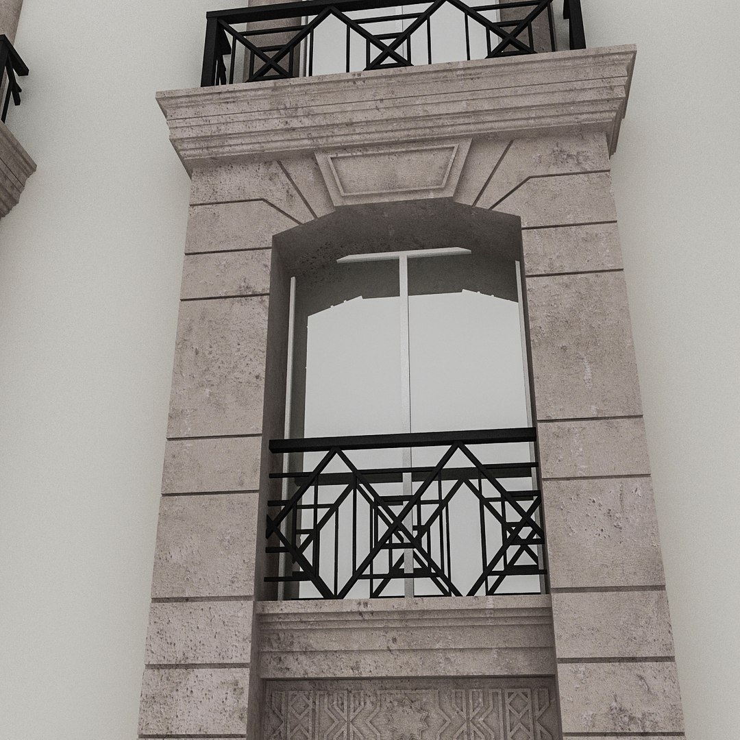 3D Window Frame Model - TurboSquid 1446263