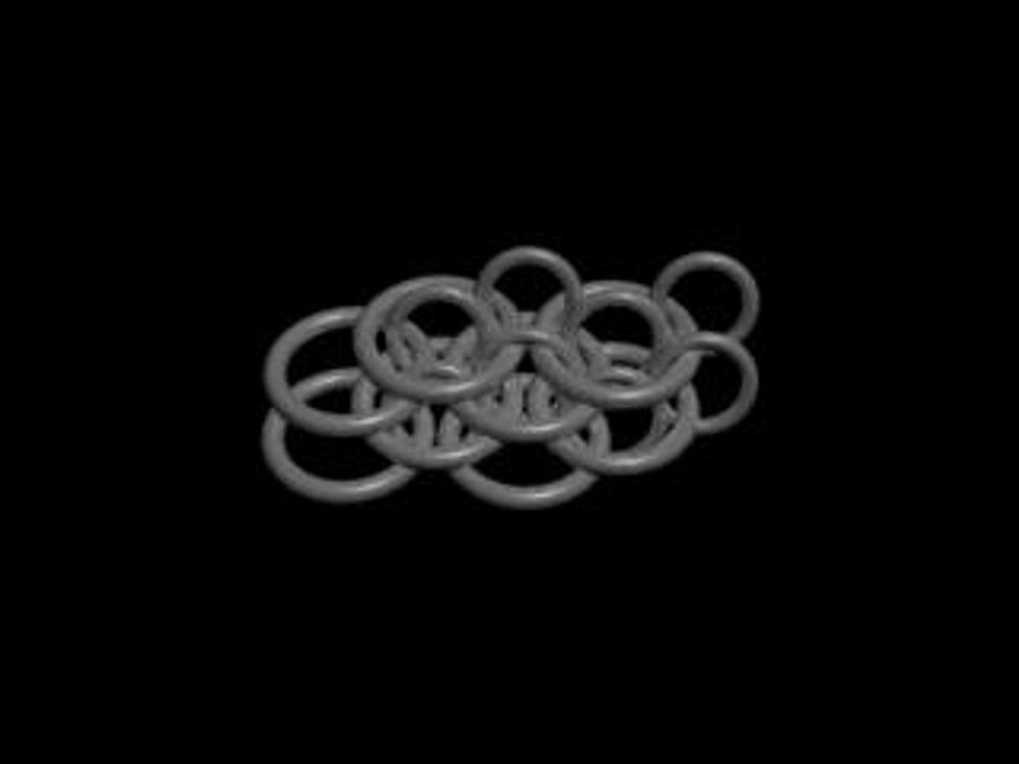 Dragonscale Chainmail 3d Model