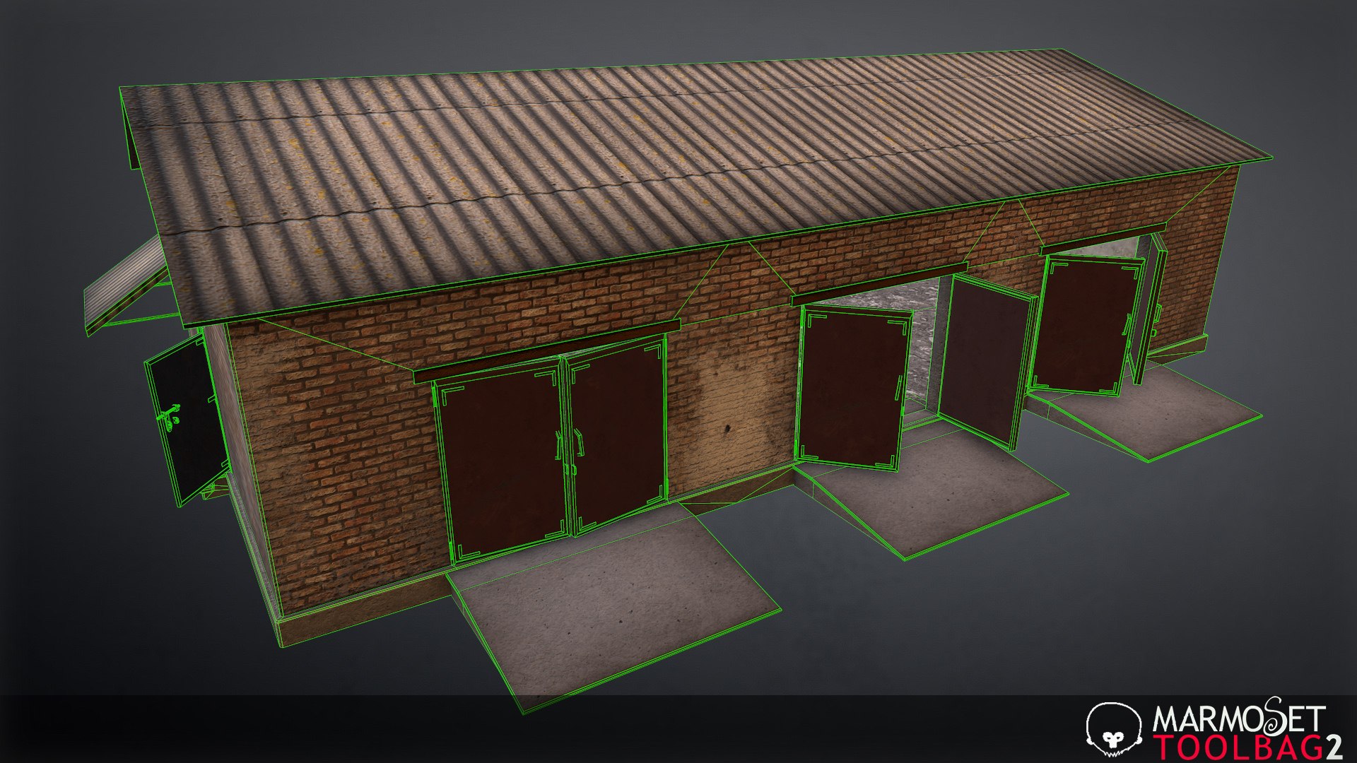 3d Model Pbr Engines Unity