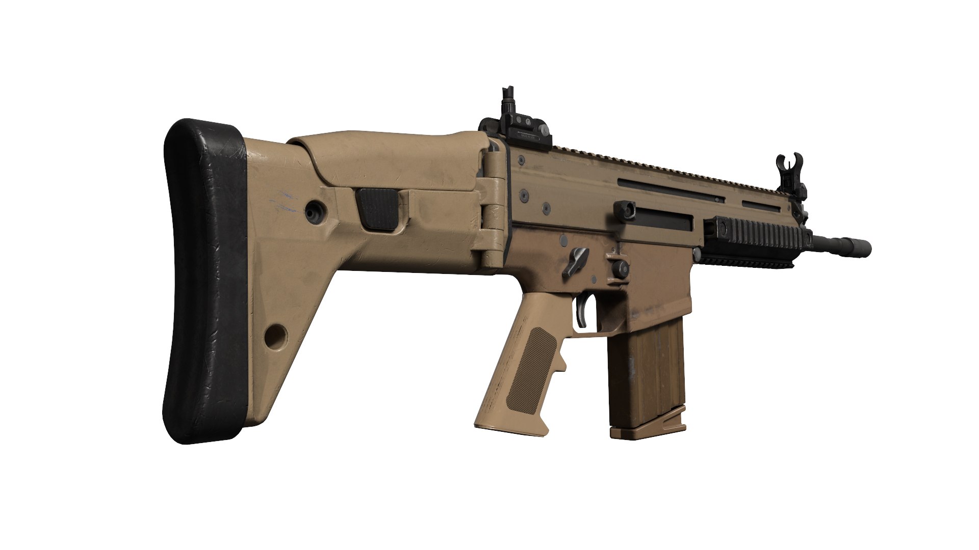 3D FN SCAR - TurboSquid 1879571