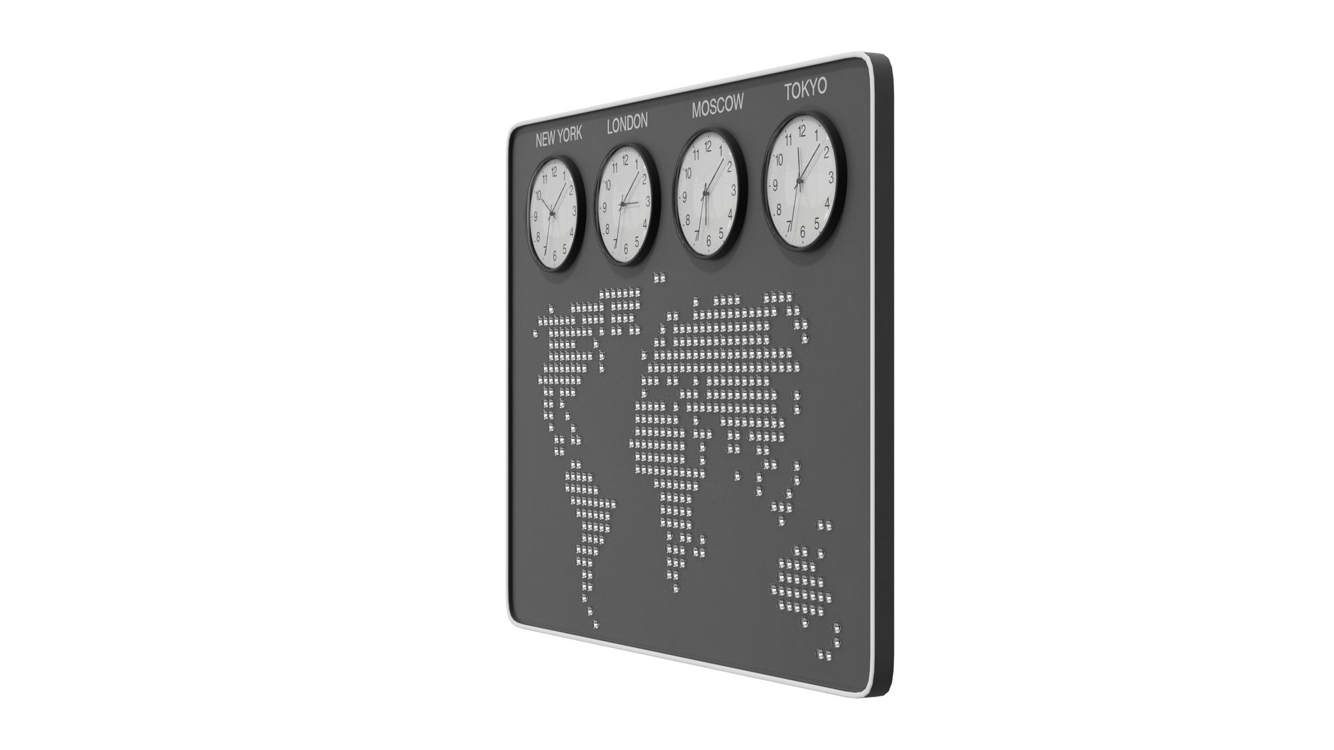 3D Big Office Clock model - TurboSquid 1802119