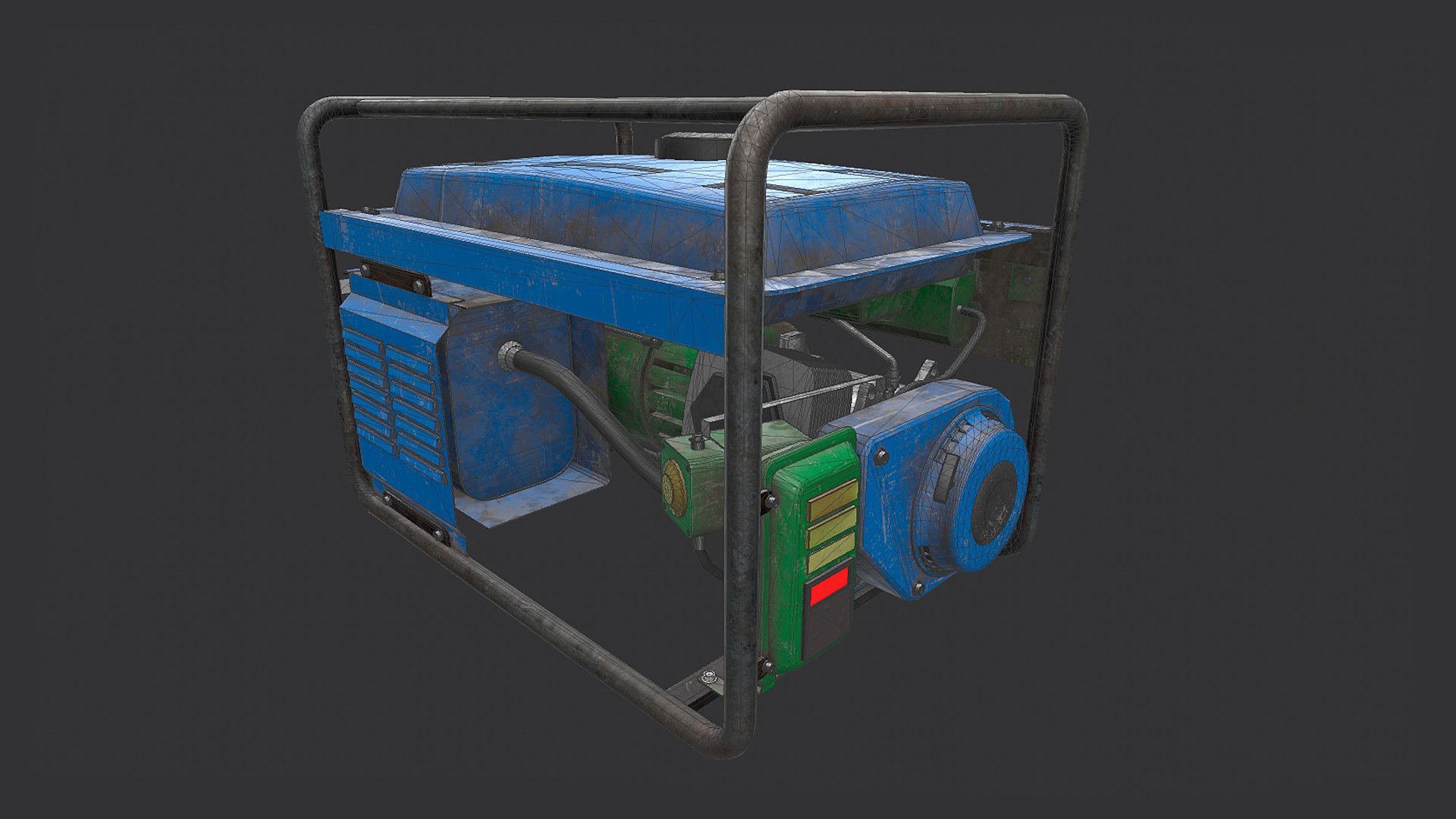 3D Portable Generator - TurboSquid 2117457