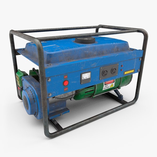 modelo 3d Generador portátil - TurboSquid 2117457