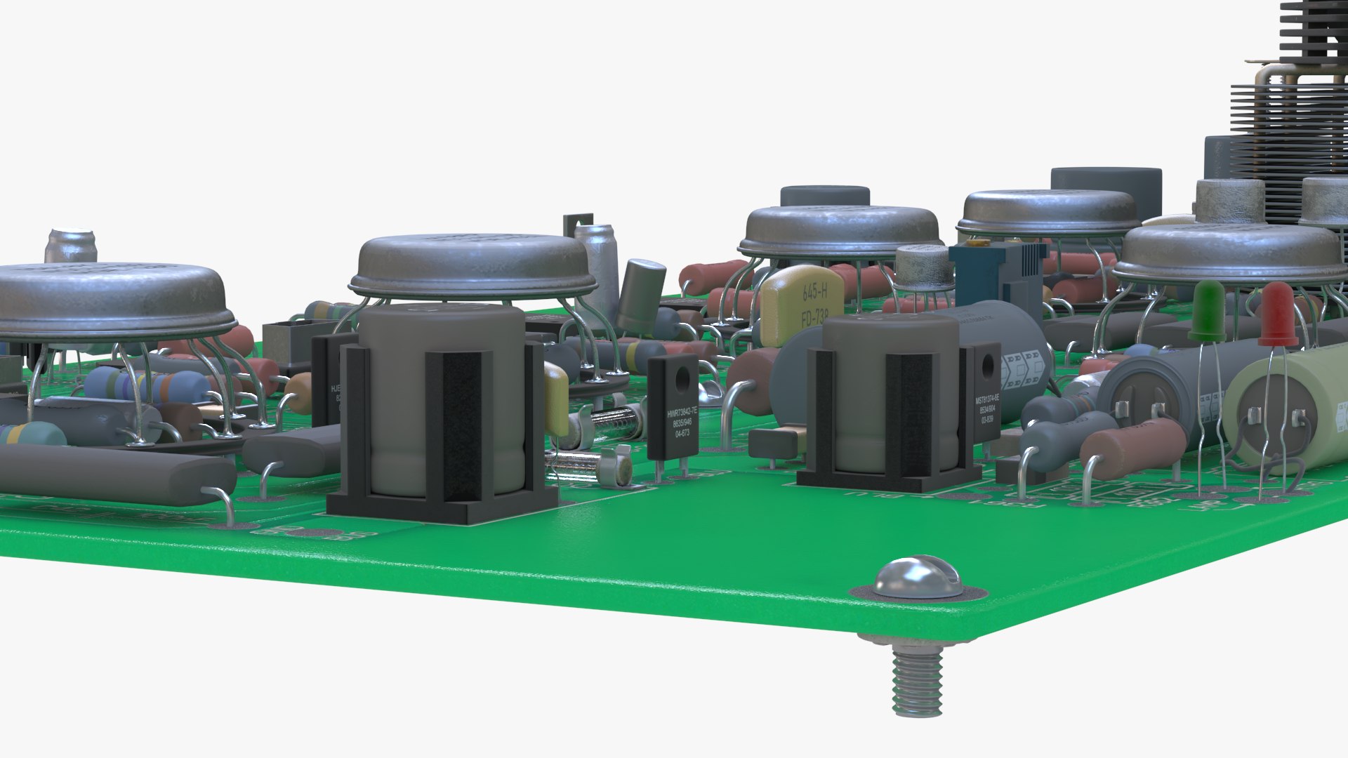 Electronic Circuit Board 3D model - TurboSquid 1756976