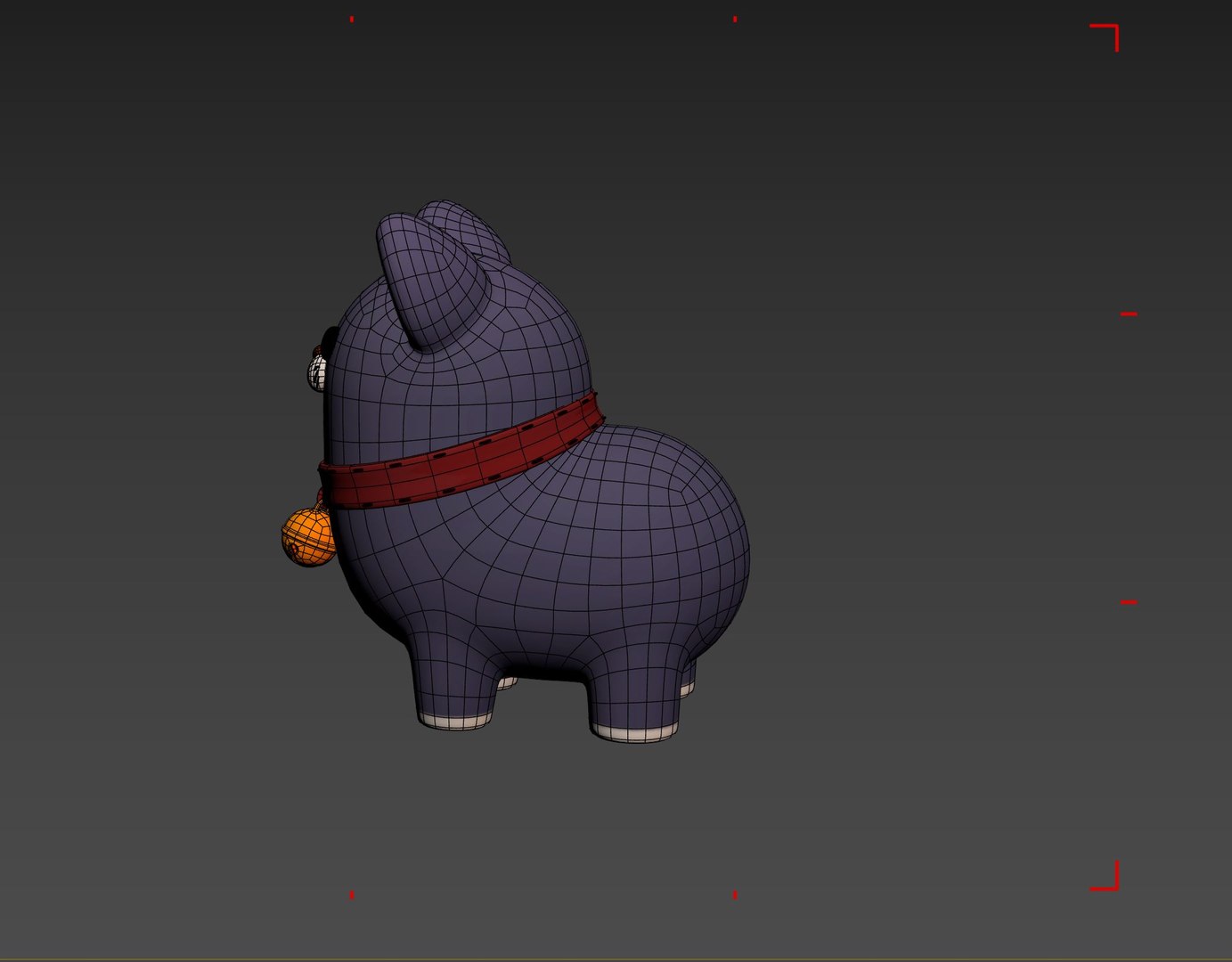 3D Gray Cat Character - TurboSquid 2319351