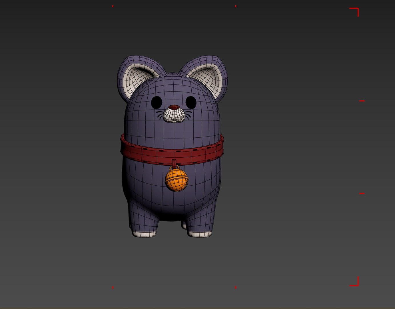 3D Gray Cat Character - TurboSquid 2319351