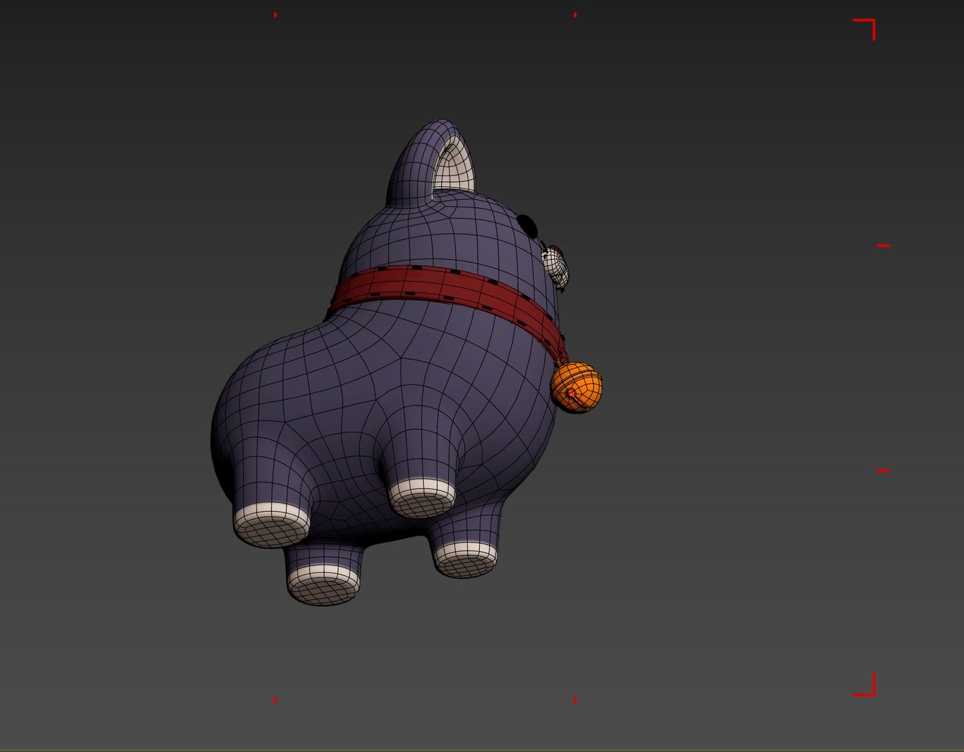 3D Gray Cat Character - TurboSquid 2319351