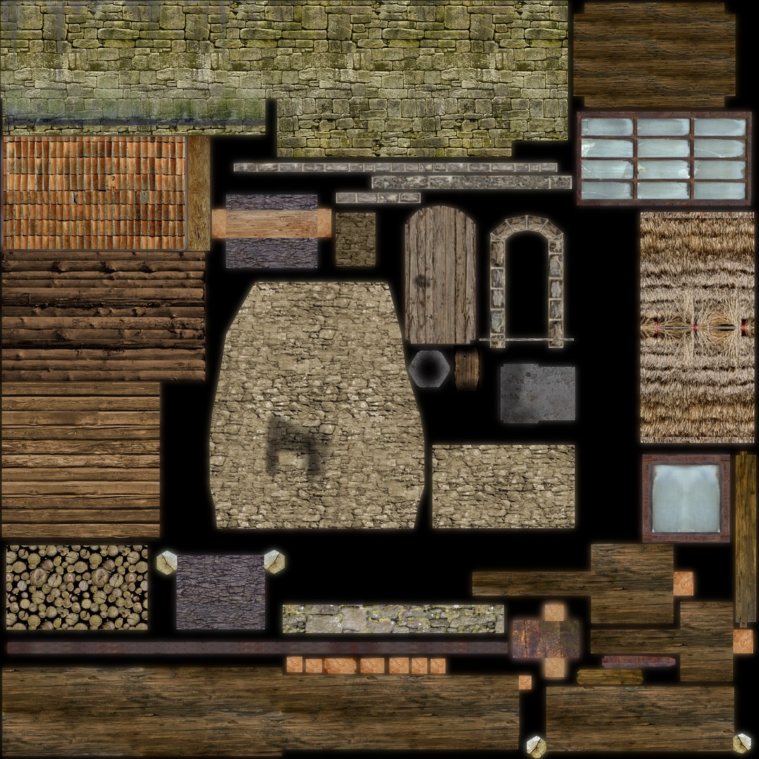 Medieval House 3D Model - TurboSquid 1250724