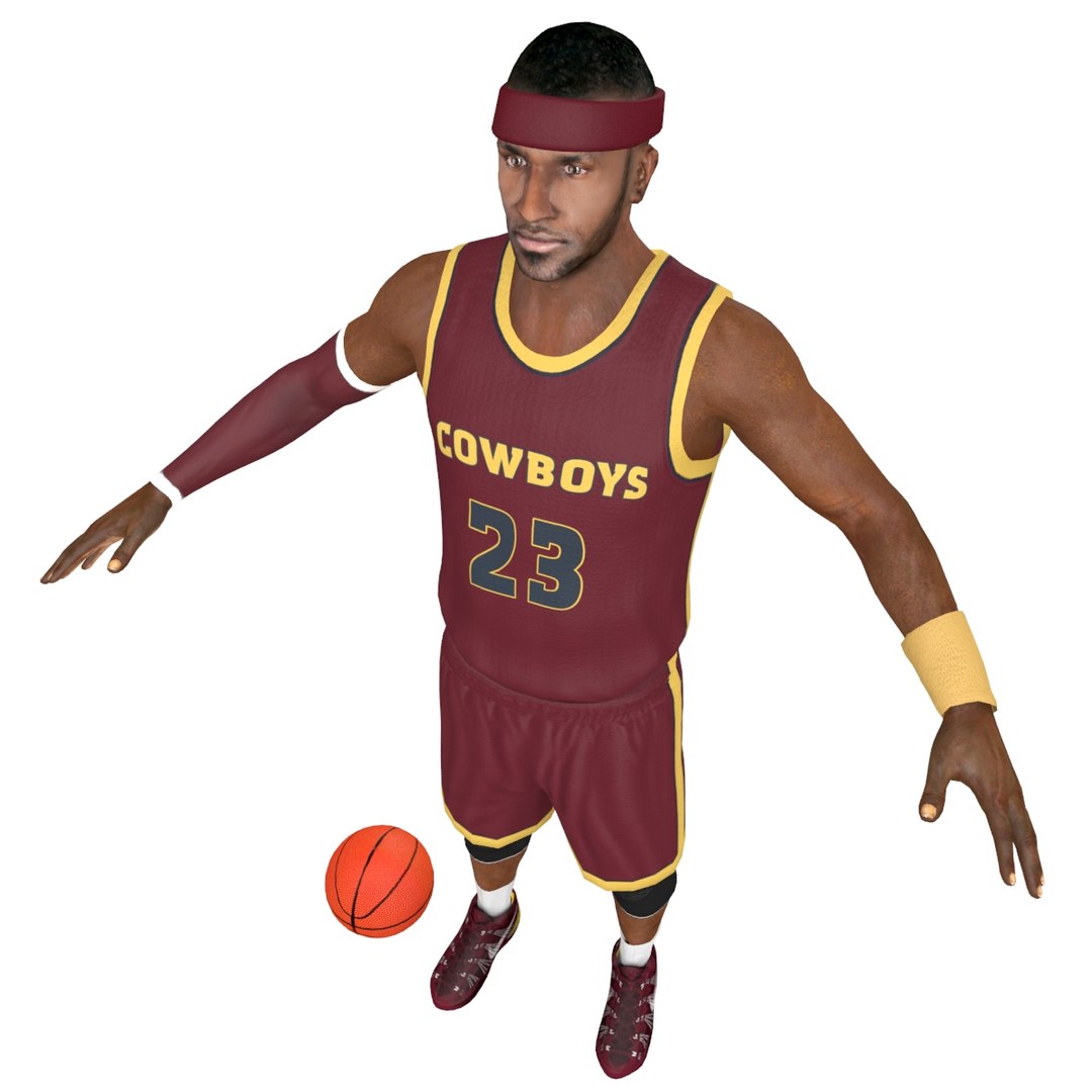 Basketball Player Ball 3D Model - TurboSquid 1274315