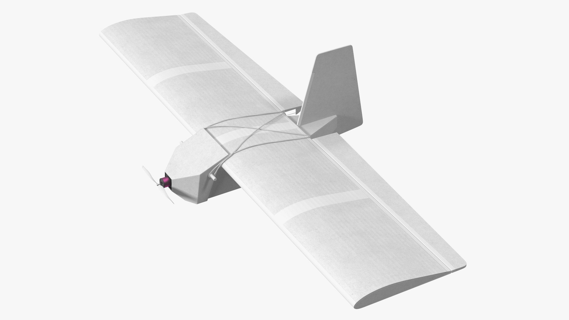 3D Cardboard Logistics Drone Model - TurboSquid 2155803