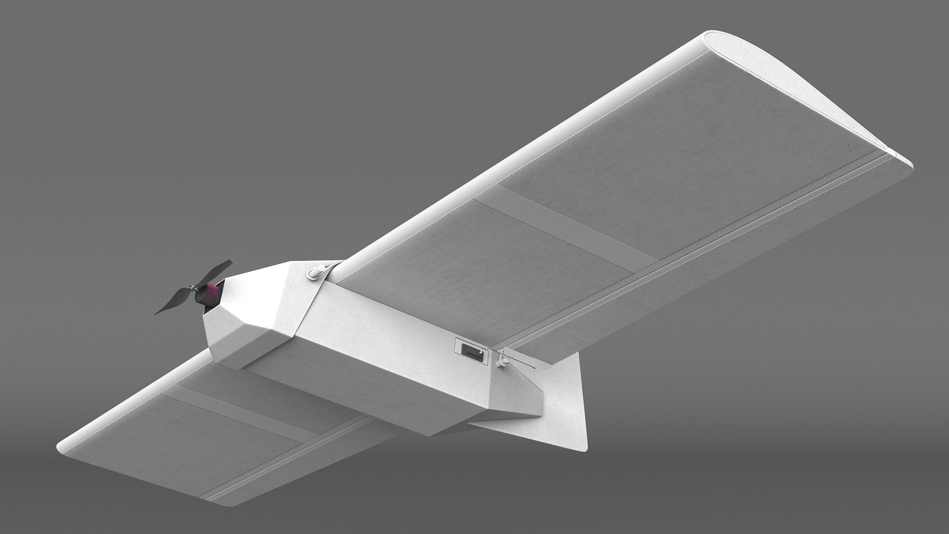3D Cardboard Logistics Drone Model - TurboSquid 2155803
