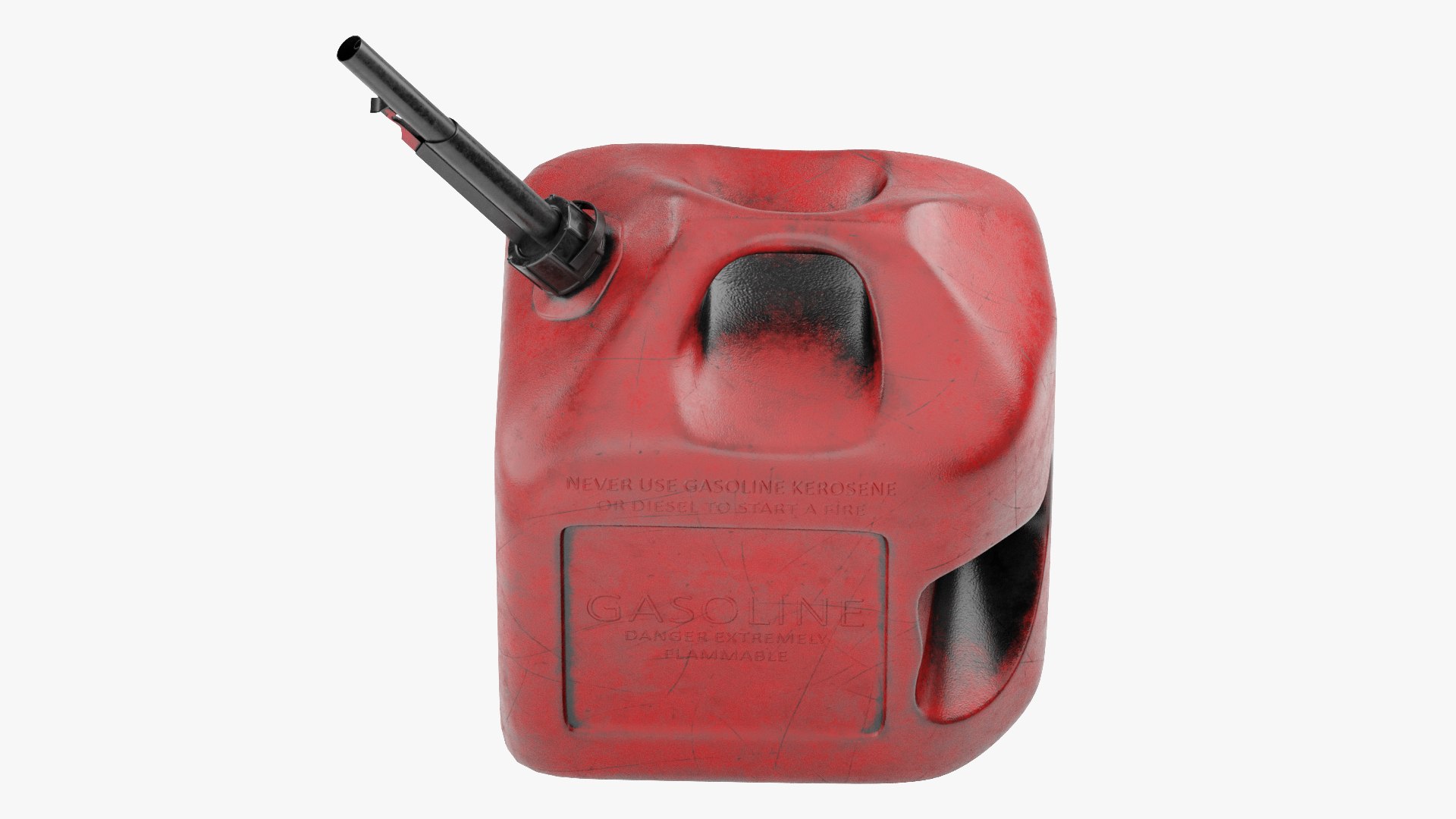 Gas Can Dirty 3D Model - TurboSquid 2368745