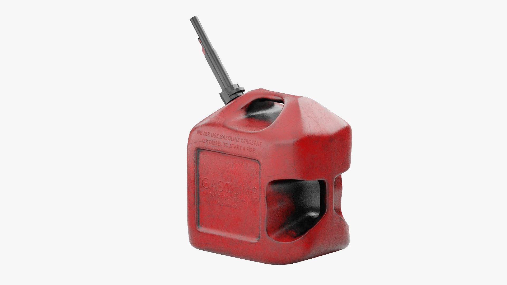 Gas Can Dirty 3D Model - TurboSquid 2368745