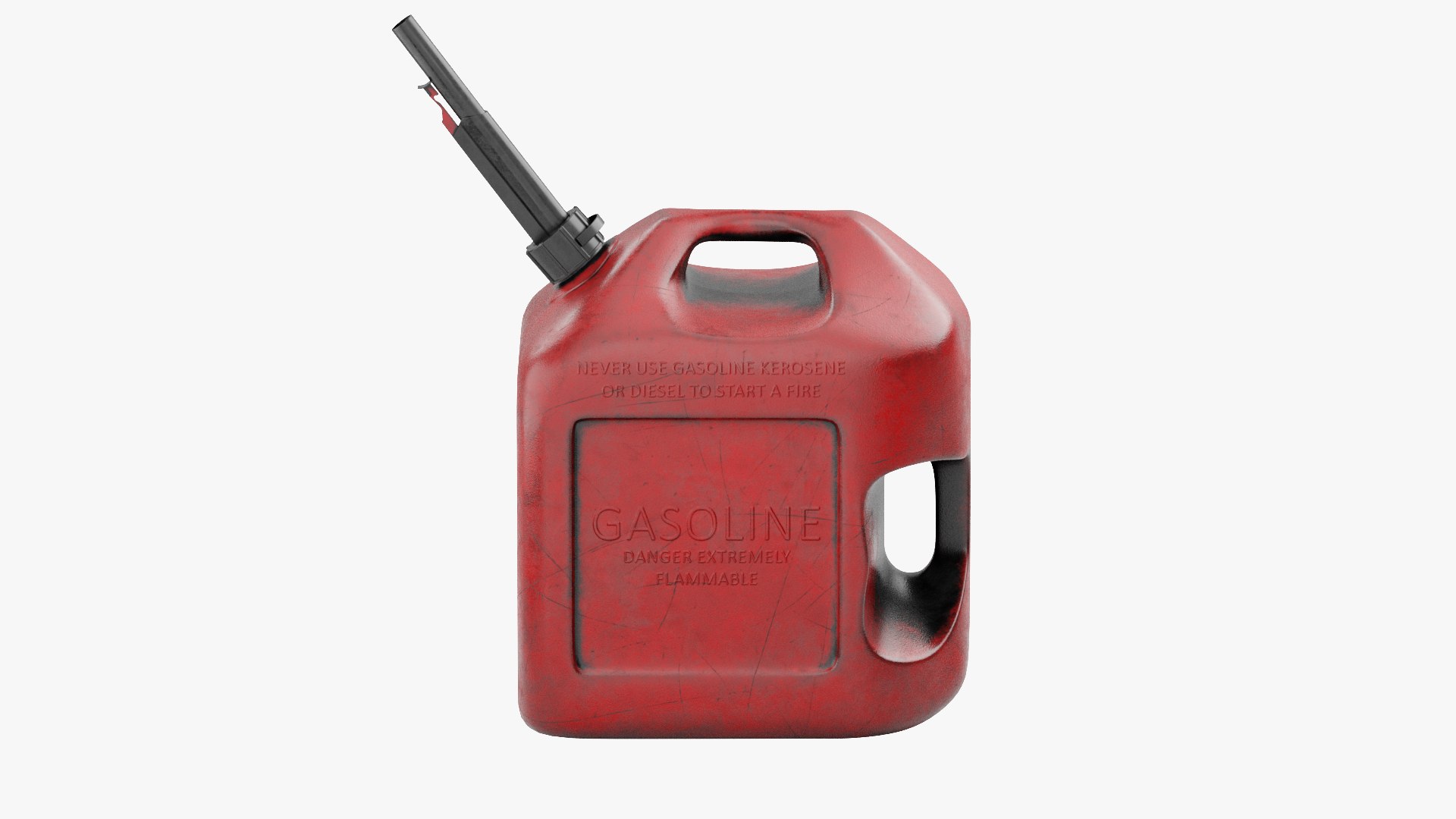 Gas Can Dirty 3D Model - TurboSquid 2368745