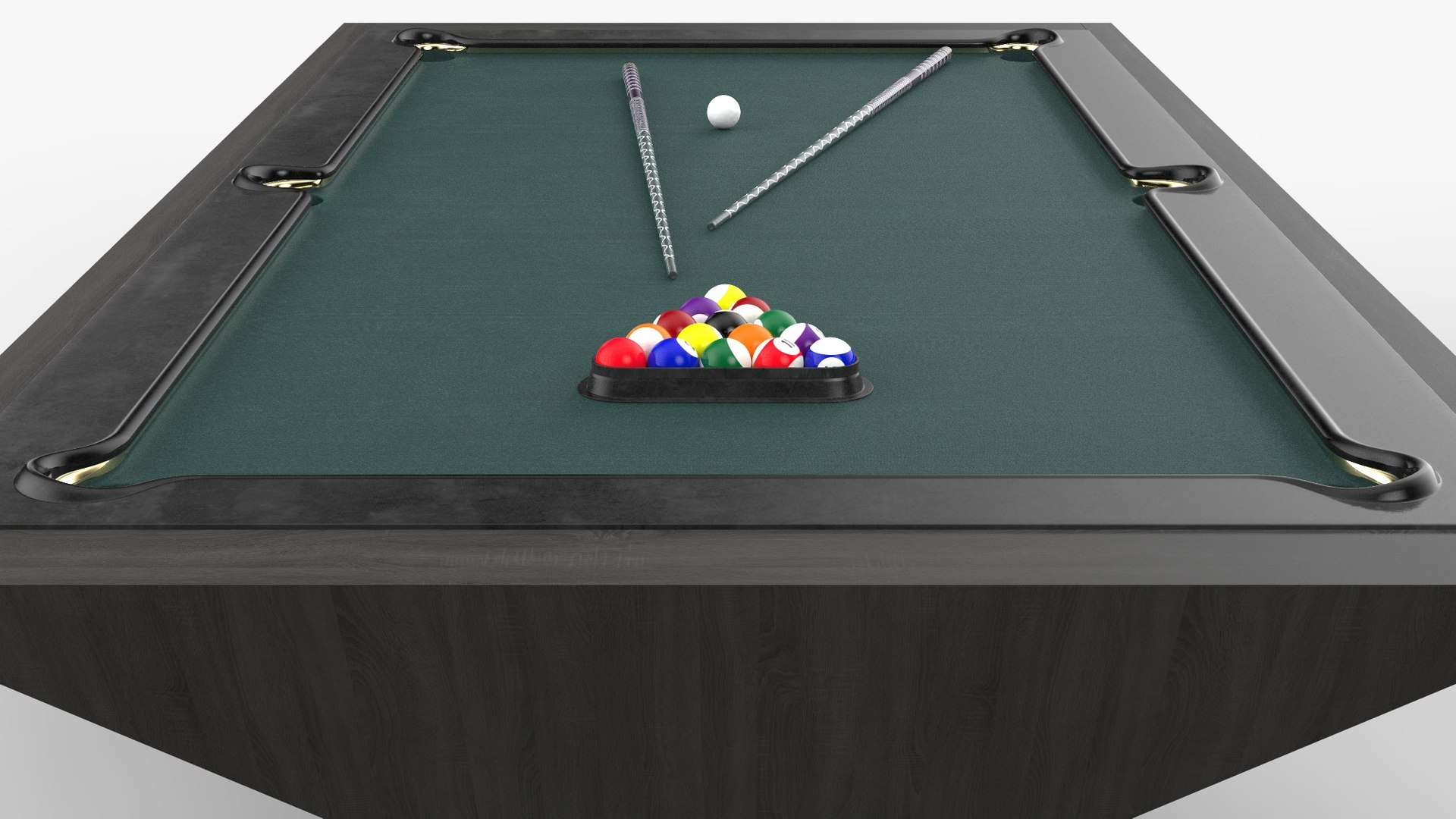 8ball Table 3D Model - TurboSquid 1891529