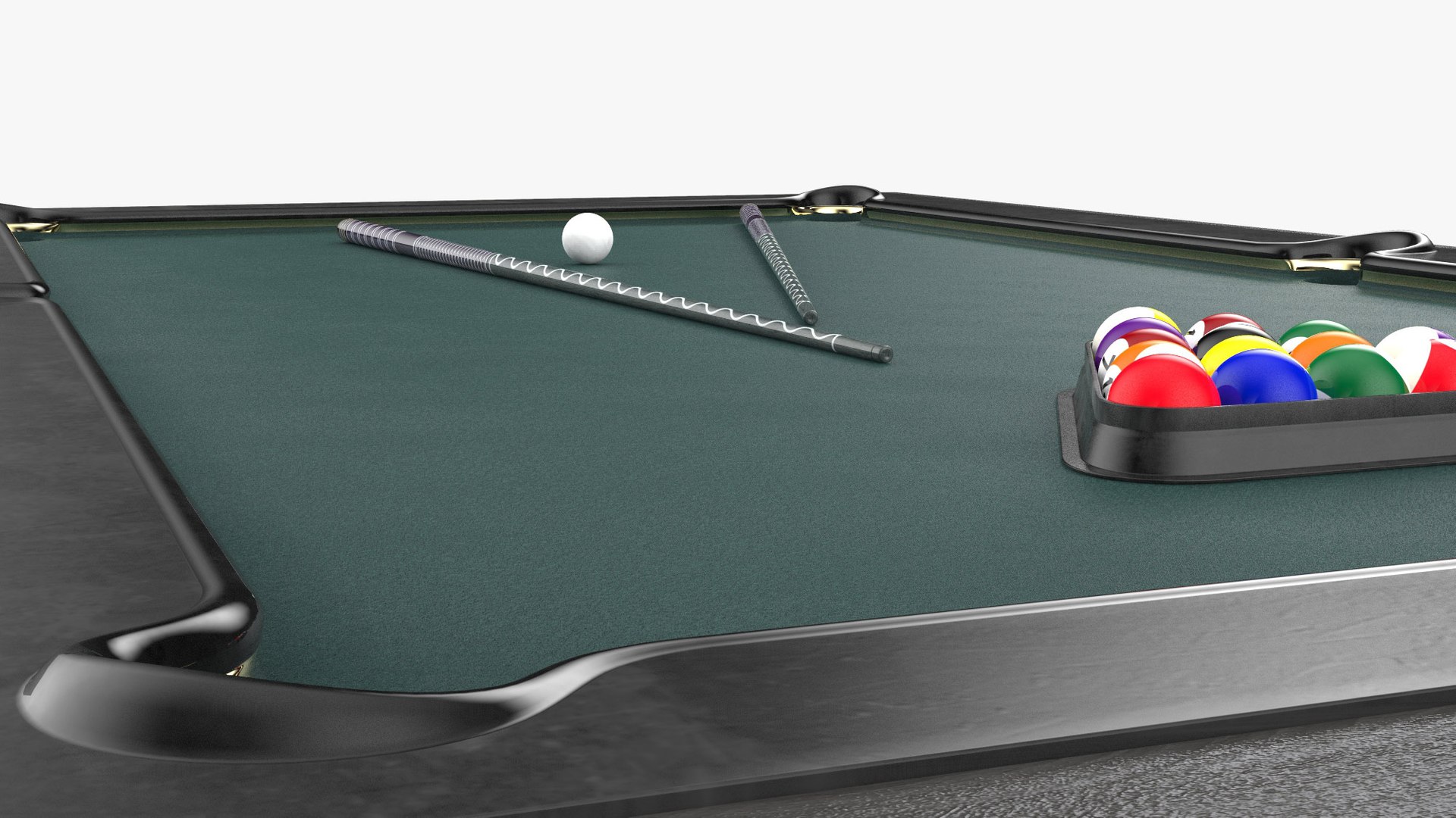 8ball Table 3D Model - TurboSquid 1891529
