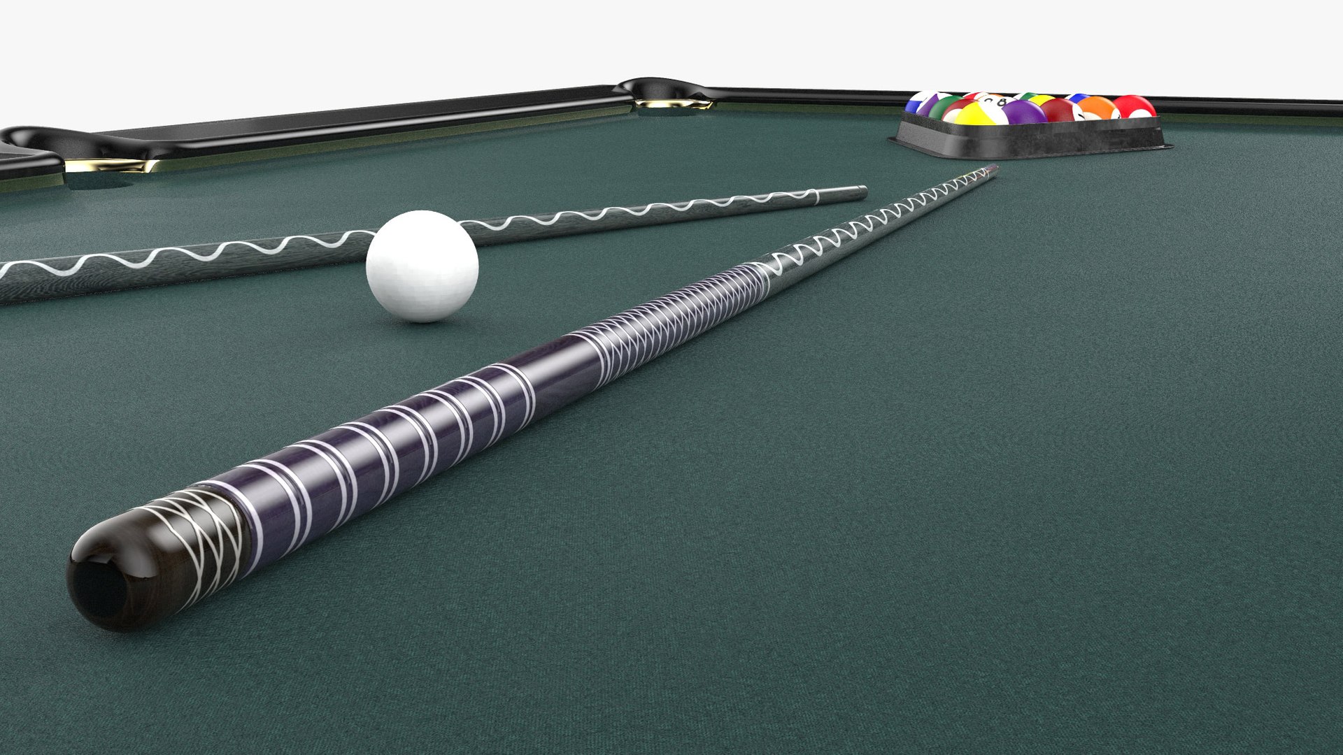 8ball Table 3D Model - TurboSquid 1891529