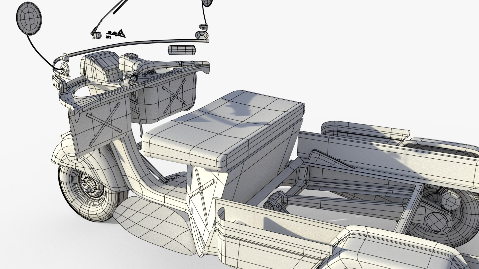 3d Piaggio Ape