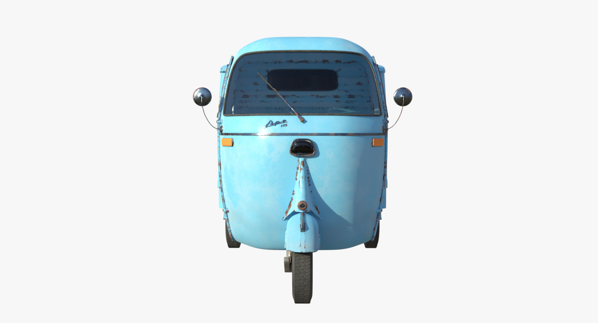 3d Piaggio Ape