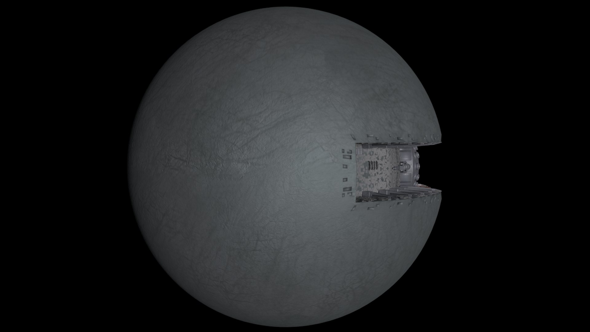 3d Model Starkiller Base