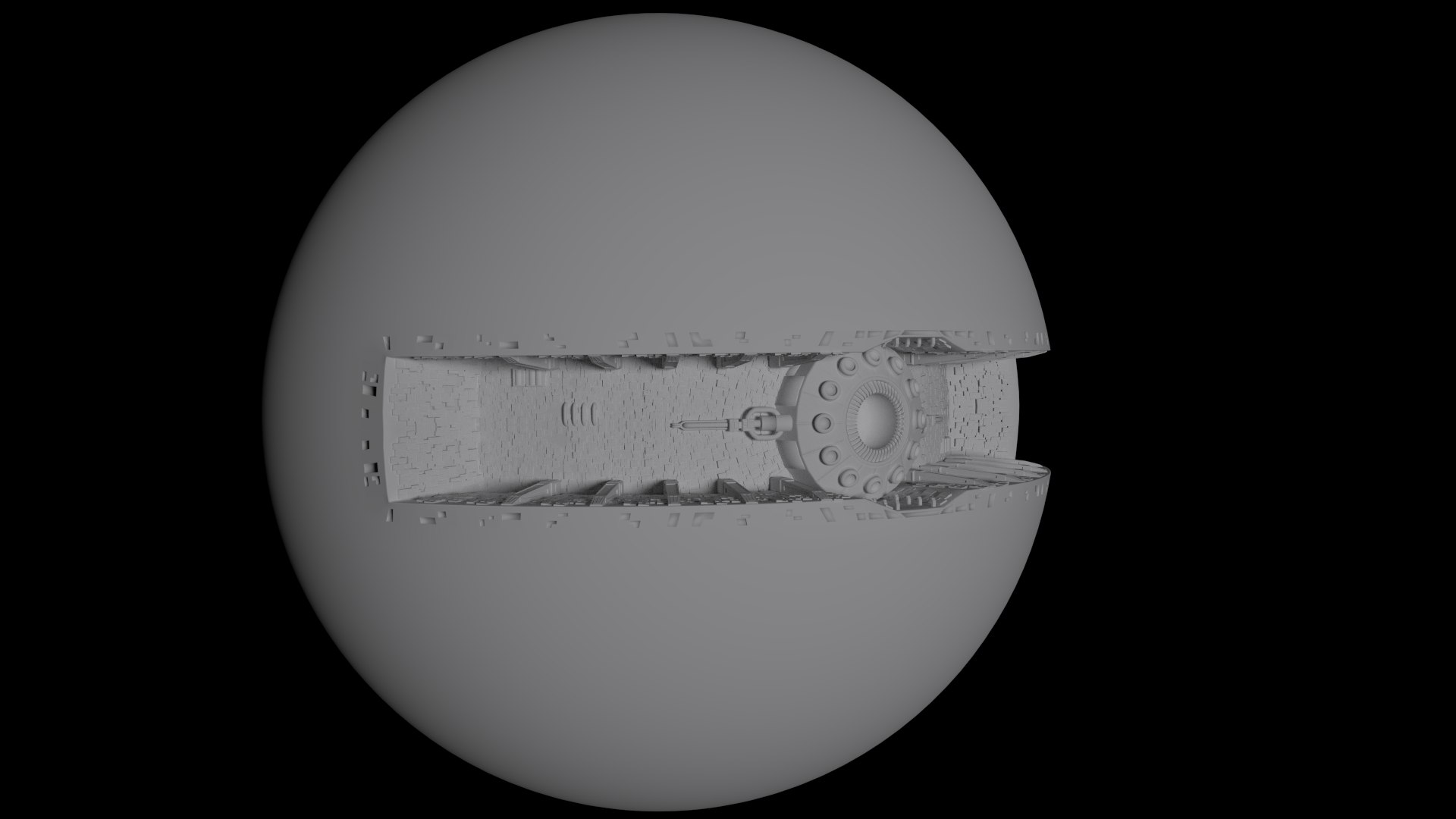 3d Model Starkiller Base