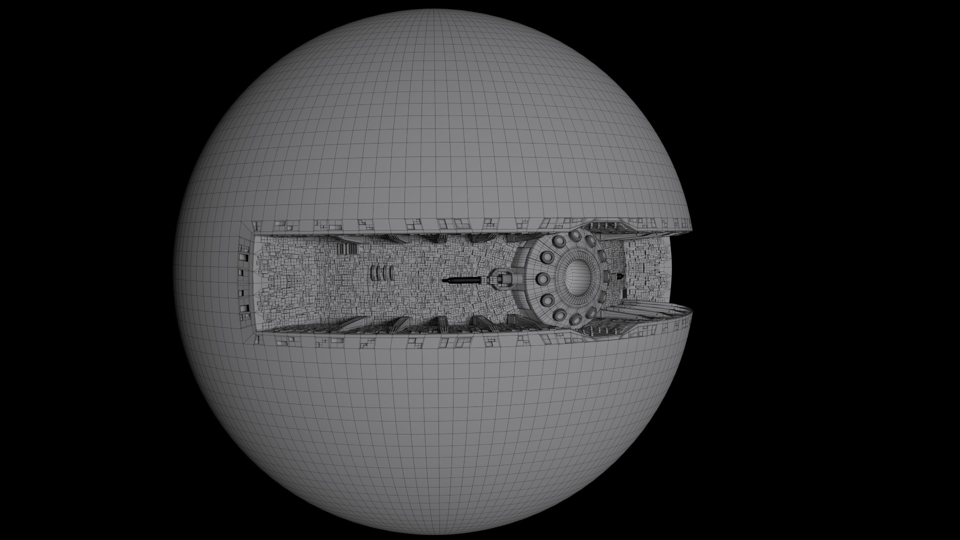 3d Model Starkiller Base