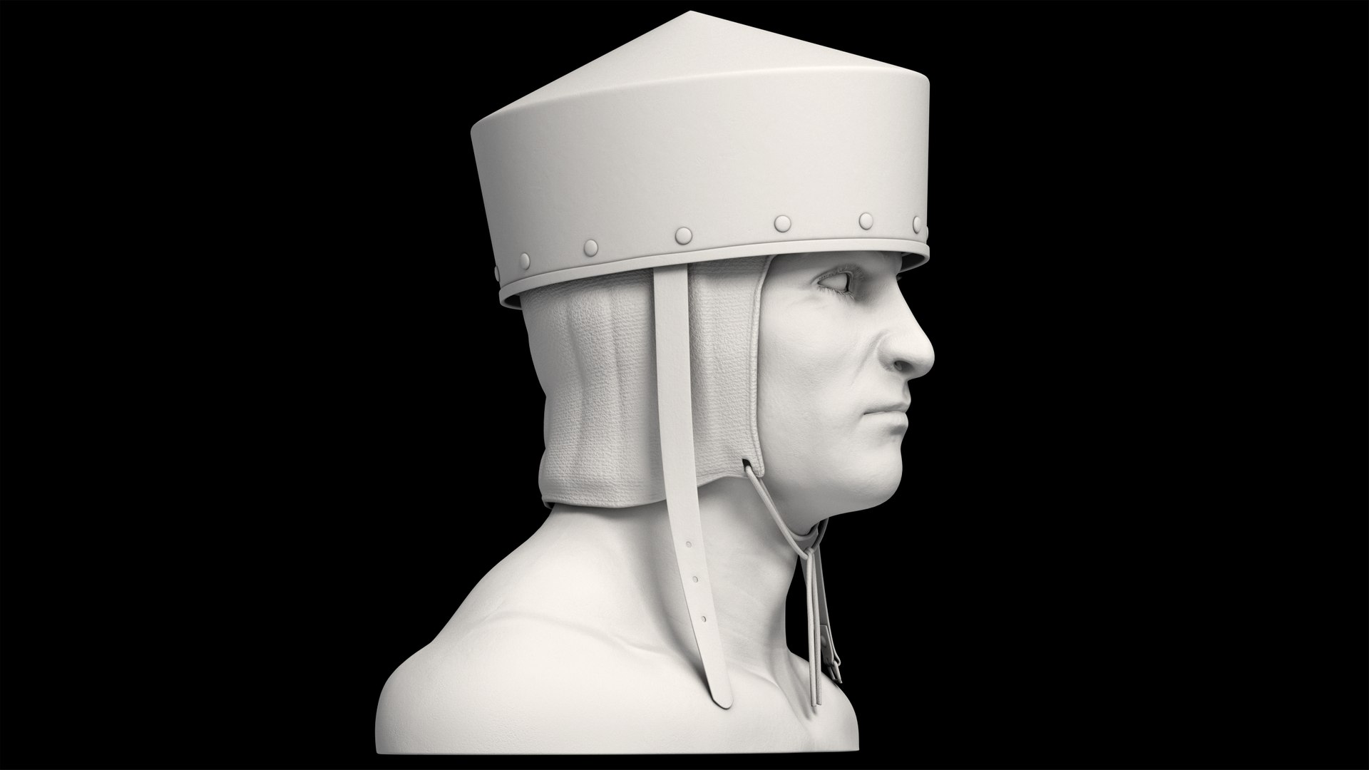pot helmet medieval helm max