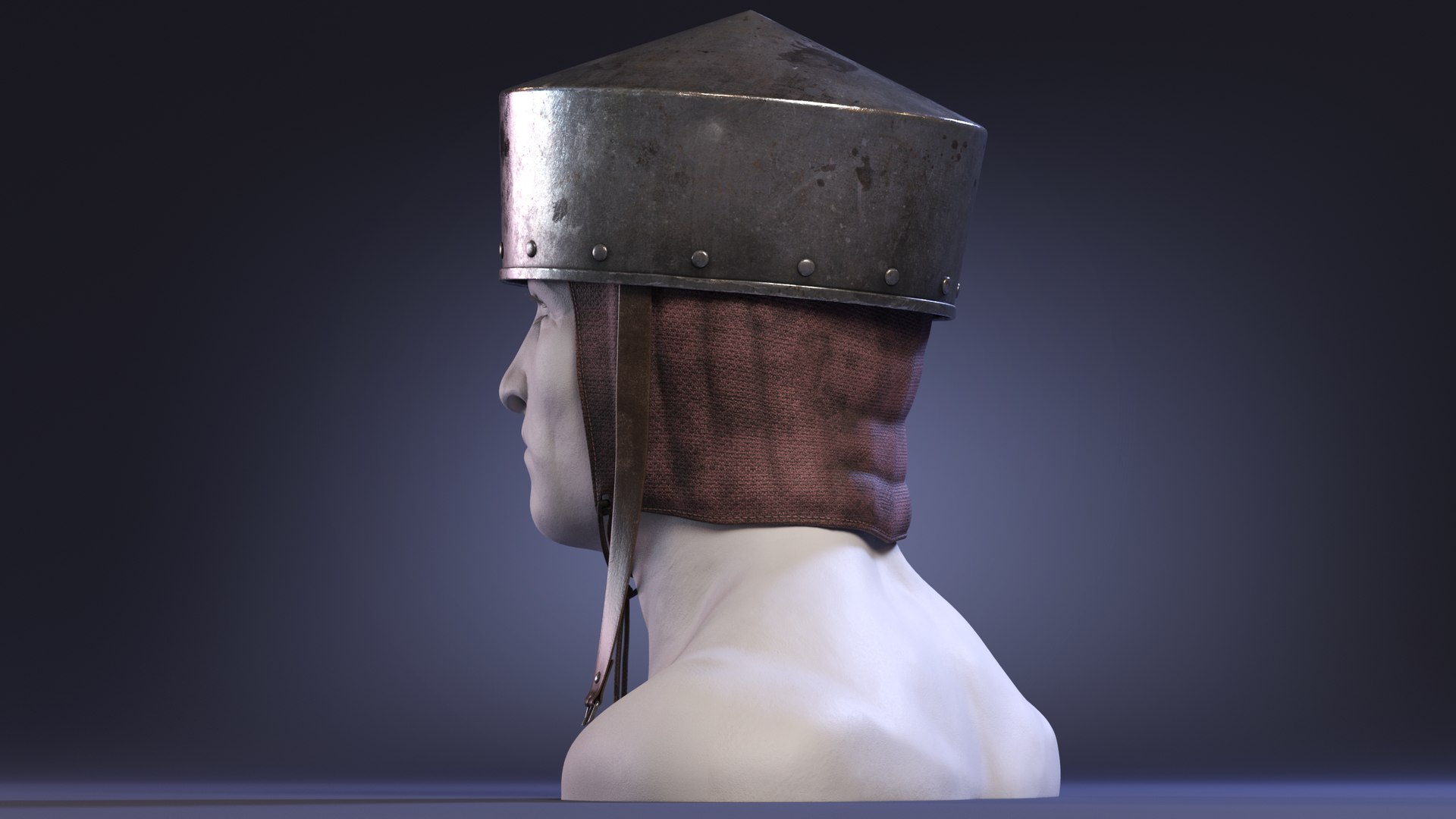 Pot Helmet Medieval Helm Max