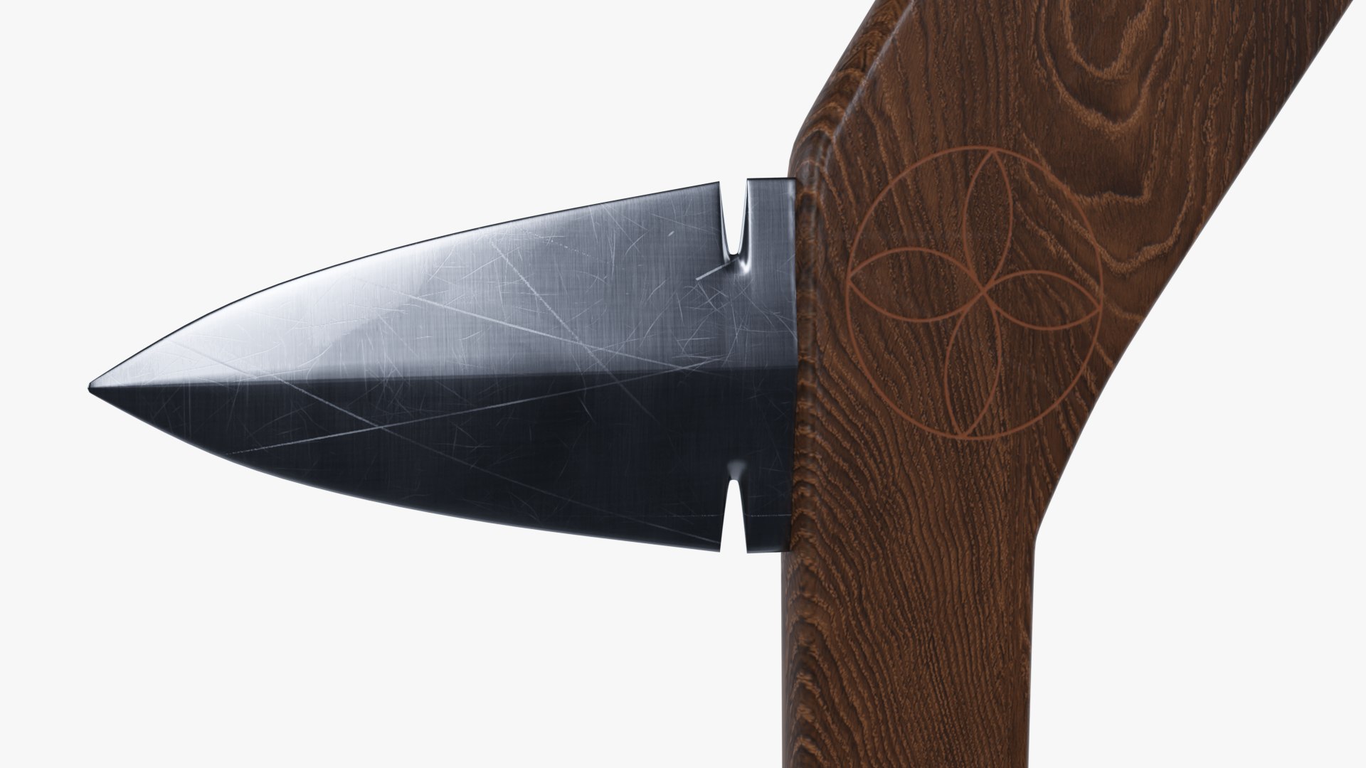 3D Gunstock War Club Model - TurboSquid 2050237