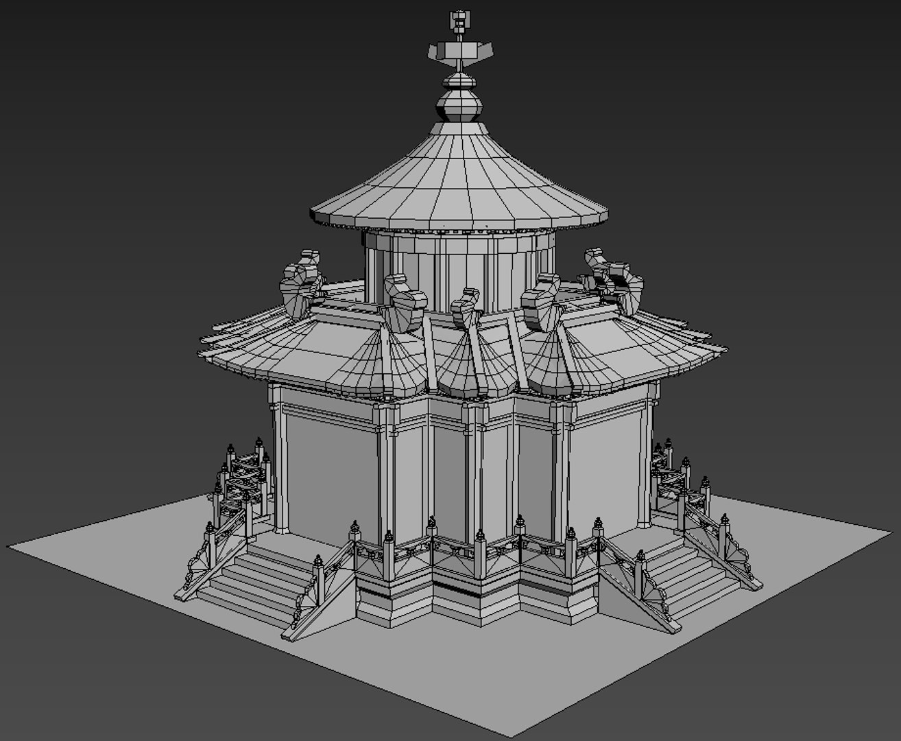 Ancient Chinese Model - TurboSquid 1455230