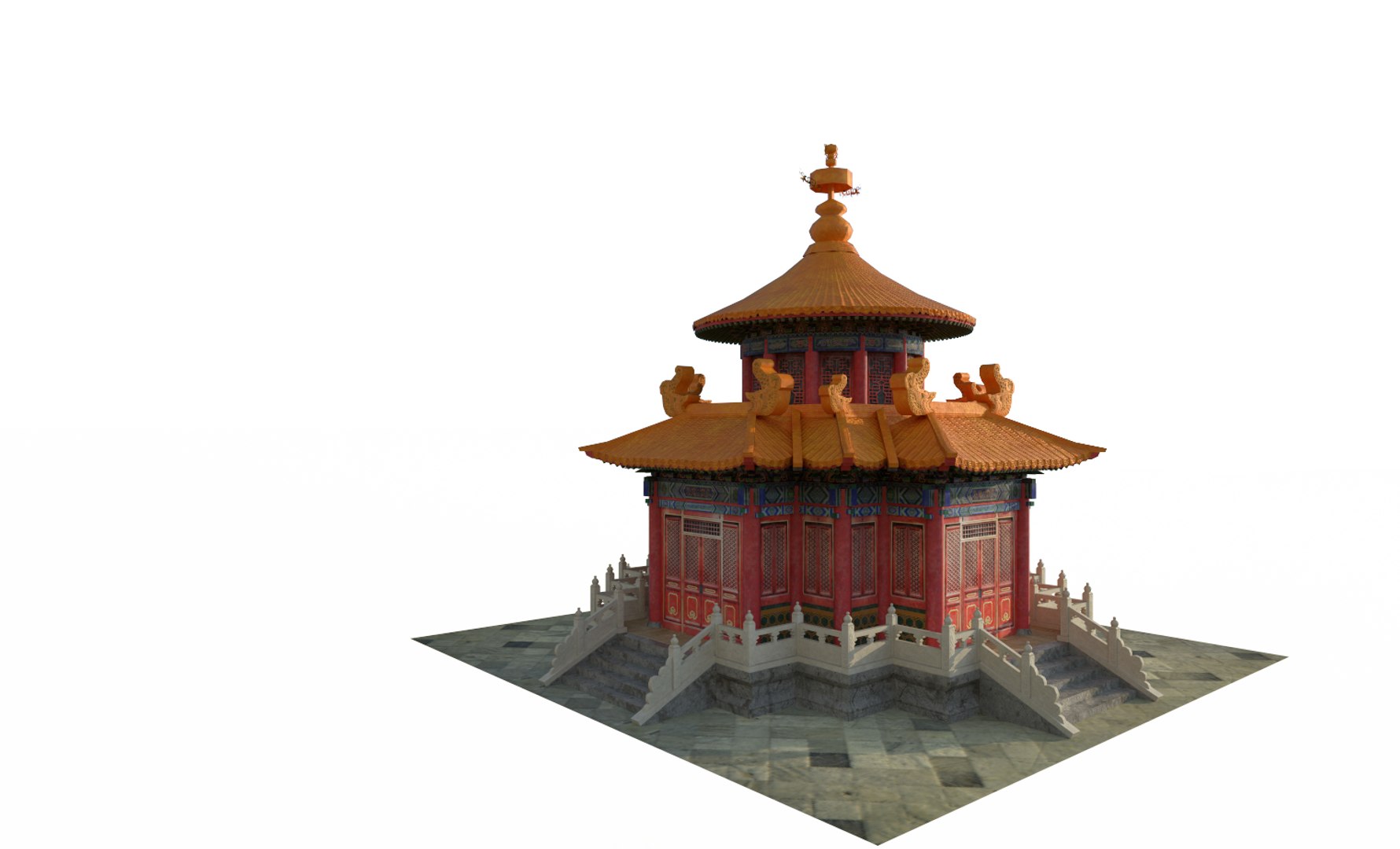 Ancient Chinese Model - TurboSquid 1455230