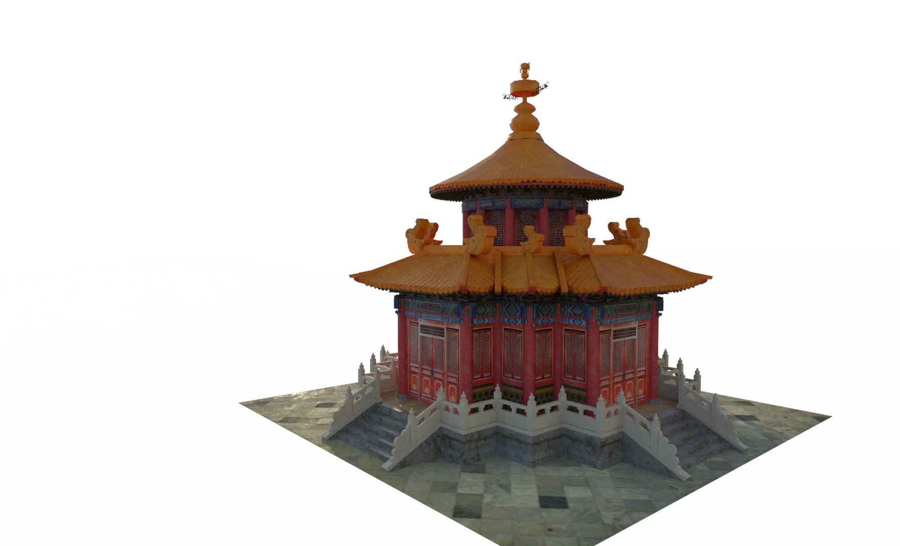 Ancient Chinese Model - TurboSquid 1455230