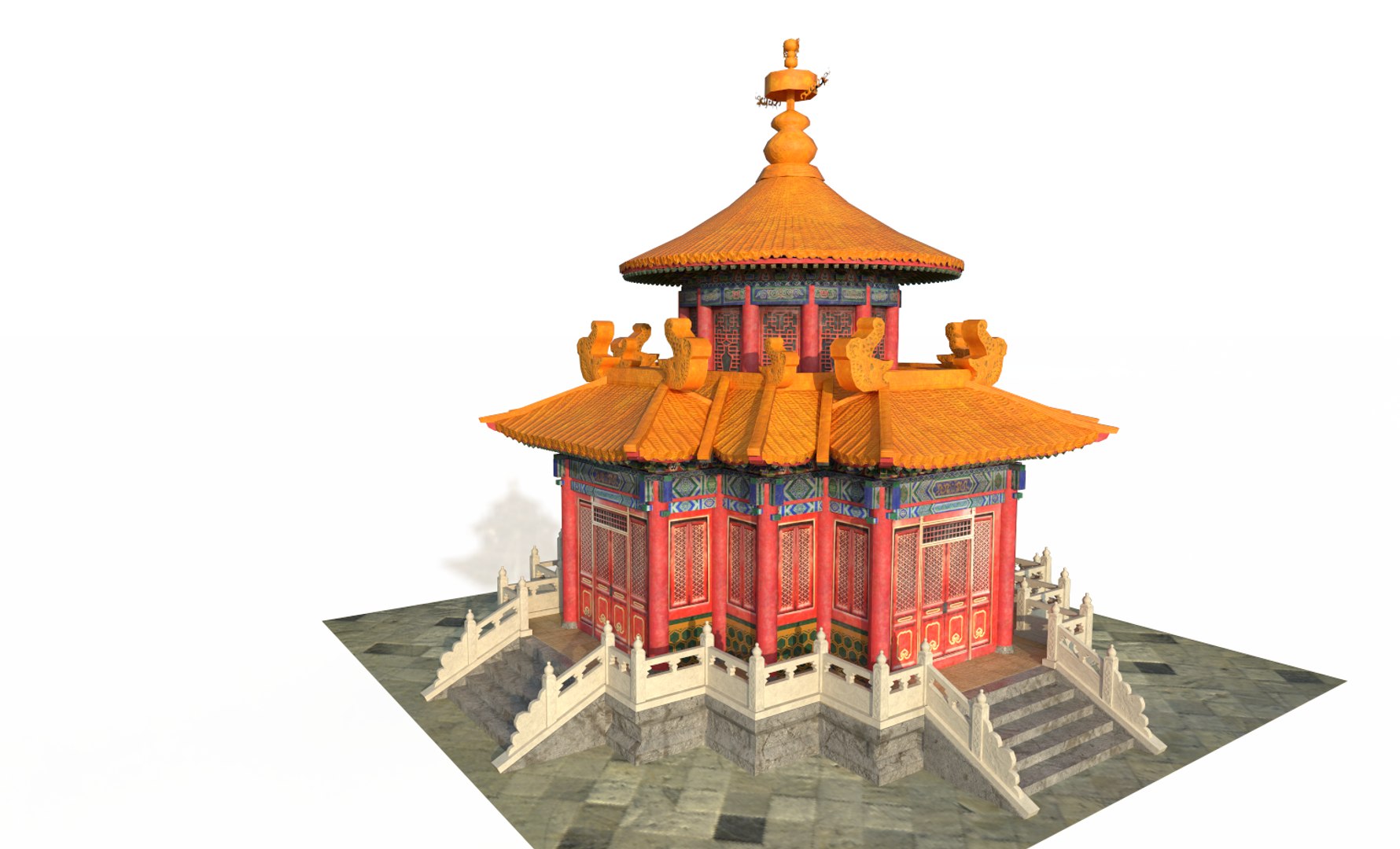 Ancient Chinese Model - TurboSquid 1455230