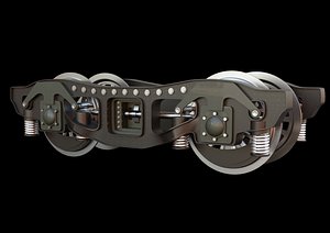 3d steam engine controls