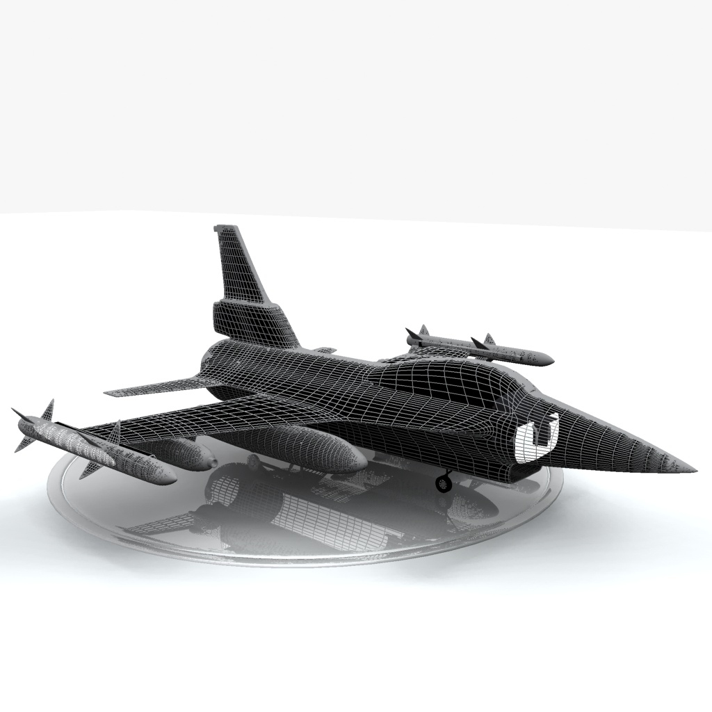 fighter jet obj free